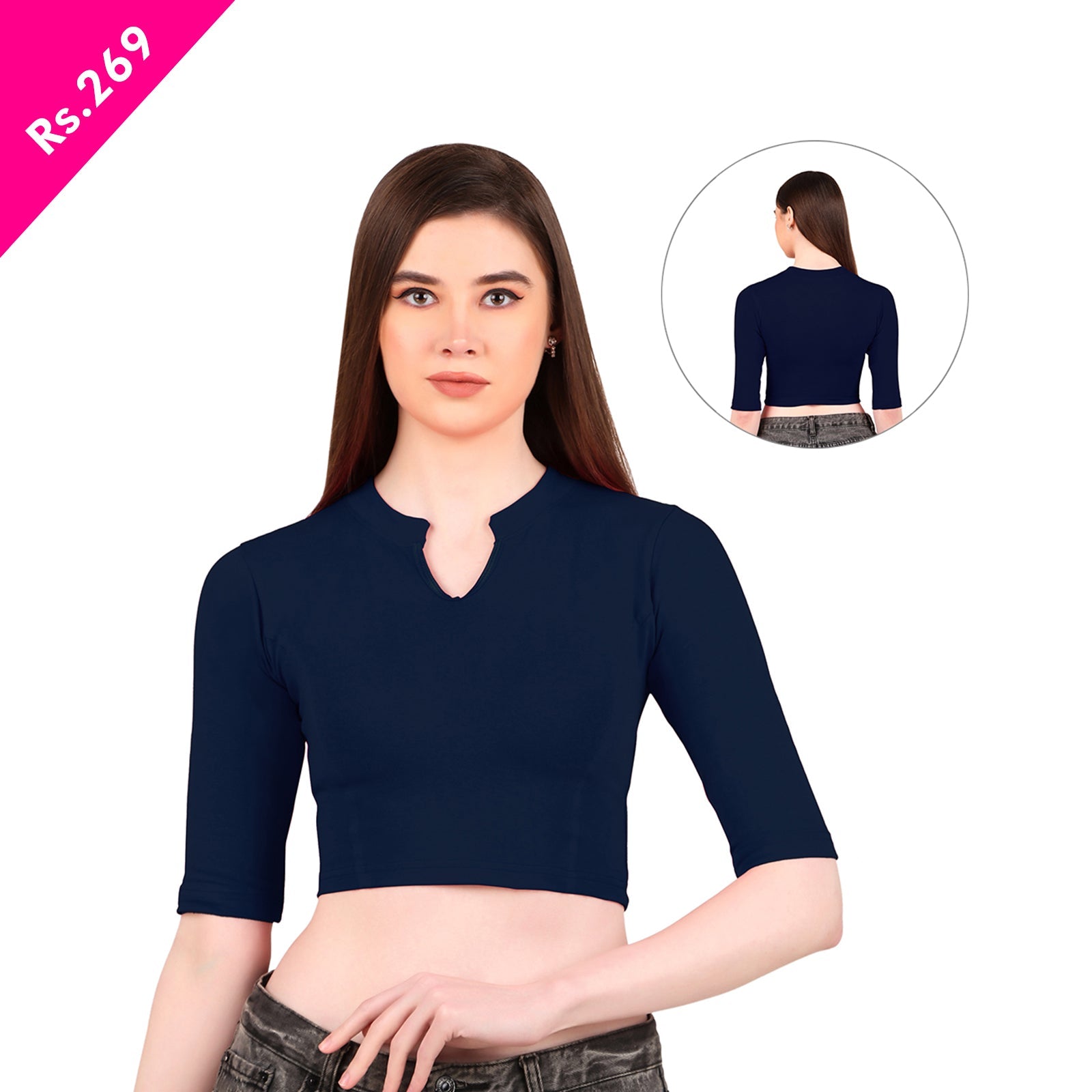 Which saree blouse is best to look slim? – Gymmer