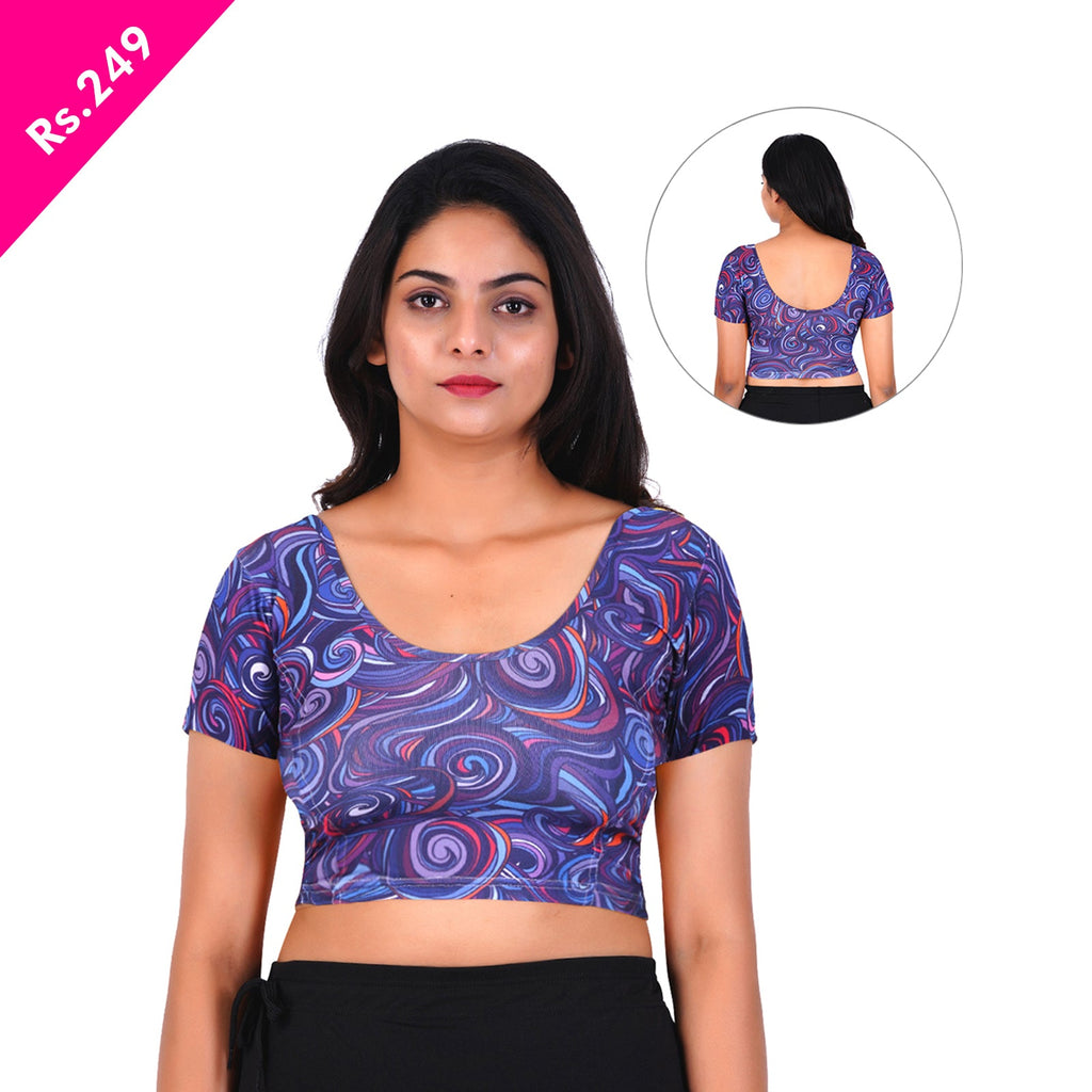 Stylish Saree Blouse Designs for Thin Ladies – Gymmer